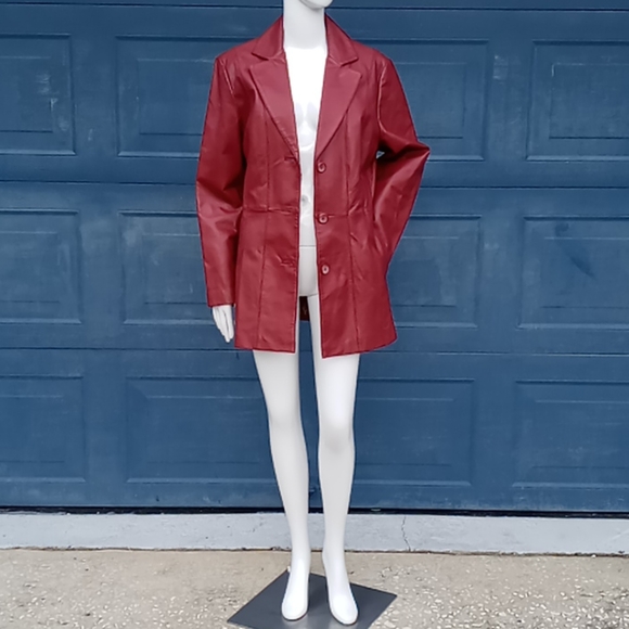 George | Jackets & Coats | George Ladies Genuine Leather Jacket | Poshmark